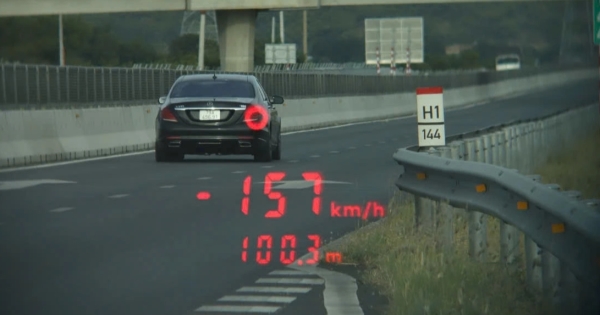 Xử phạt tài xế ô tô chạy 157 km/giờ trên cao tốc Vĩnh Hảo - Phan Thiết