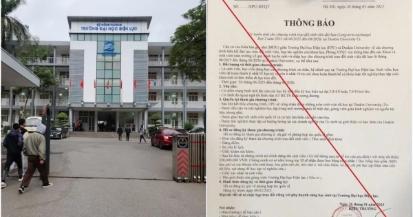 Đại học Điện lực bị giả mạo con dấu, cảnh báo sinh viên không "mắc bẫy lừa đảo"