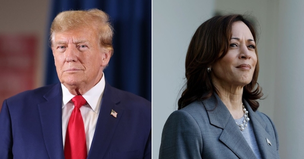 Thăm dò bầu cử Tổng thống Mỹ 2024: Ông Trump và bà Harris bám đuổi sít sao