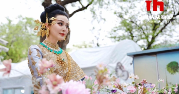 Phạm Băng Băng đẹp tựa nữ thần ở Lễ hội té nước tại Thái Lan