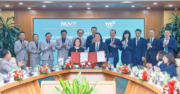 BIDV và TTC AgriS hợp tác toàn diện, đẩy mạnh triển khai các dự án xanh