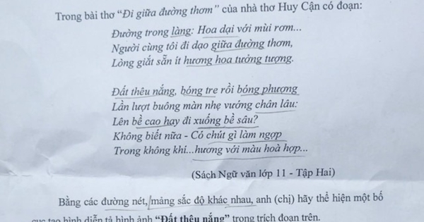Đề thi Vẽ Mỹ thuật gây "bão mạng" vì nhìn qua mà... ngỡ đề Văn, Trường ĐH Kiến trúc Hà Nội nói gì?