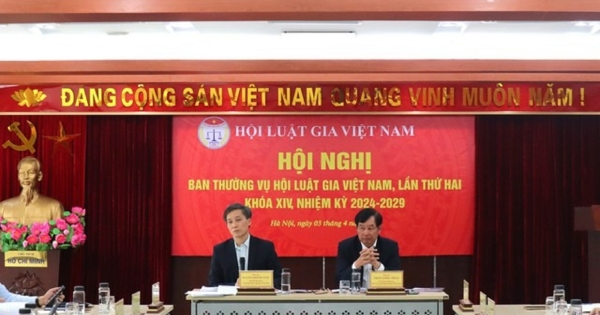 Ban Thường vụ Hội Luật gia Việt Nam khóa XIV tổ chức Hội nghị lần thứ hai