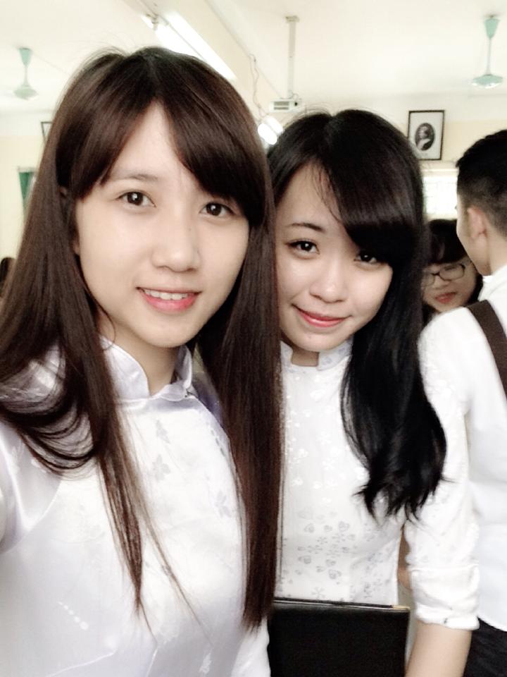 Nhan sắc của nữ sinh mặt mộc chao đảo dân mạng