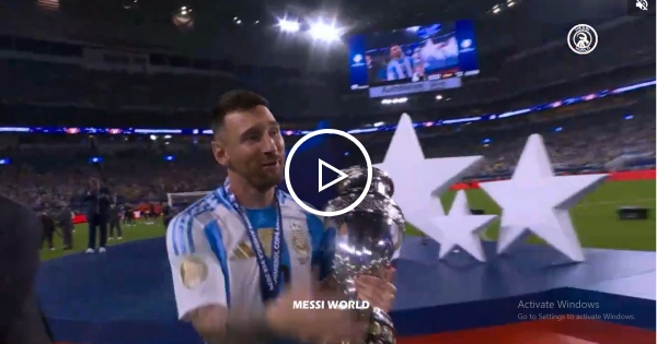 Khoảnh khắc đắt giá tại Copa America 2024: Messi cùng Argentina nâng cúp