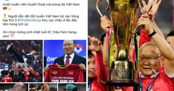 FIFA bất ngờ gửi lời chúc đặc biệt tới ông Park Hang-seo