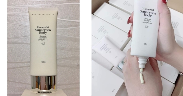 Thu hồi toàn quốc lô kem chống nắng Hanayuki Sunscreen Body