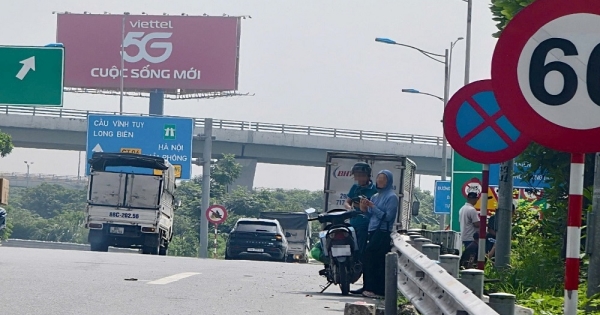 Xử phạt ô tô dừng đón trả khách, mua bán hàng hóa tại cao tốc Hà Nội ...