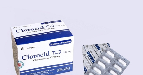Người bệnh cần thận trọng với thuốc viên nén Clorocid Tw3 250mg giả