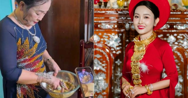 Những cô dâu "số hưởng": Cô dâu miền tây đeo vàng "mỏi cổ", mẹ dùng ...