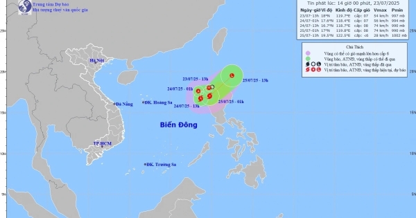 Tiếp tục xuất hiện áp thấp nhiệt đới, Bộ NN&MT ra công điện khẩn