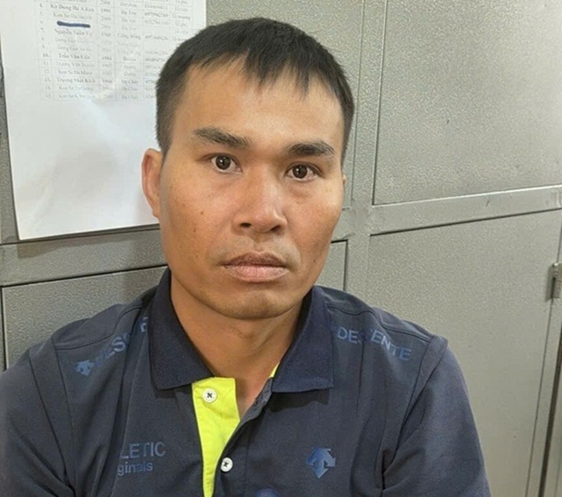 Bắt Cấn Đình Mạnh- đối tượng truy nã trốn từ Hà Nội vào Lâm Đồng