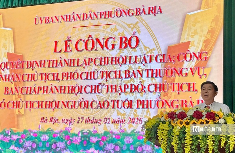 Thêm “cầu nối pháp luật” cho người dân với Chi hội Luật gia phường Bà Rịa